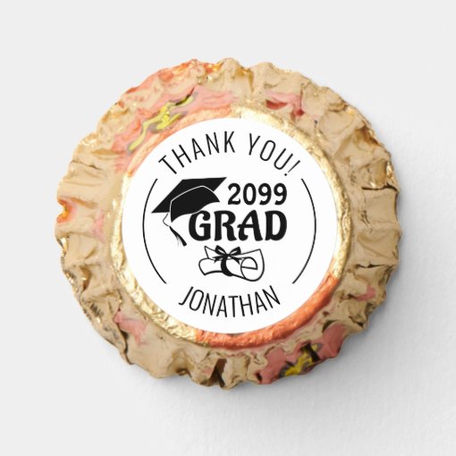Graduation Thank You Class Year GRAD Personalized Reese's Peanut Butter ...