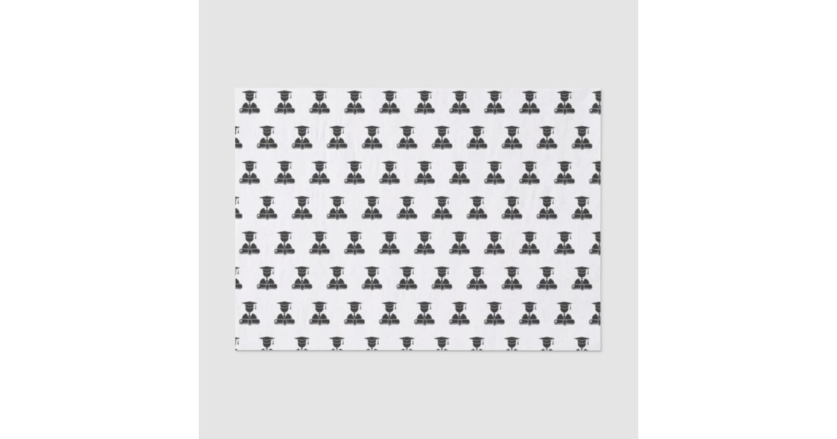 Graduation Theme Tissue Paper | Zazzle