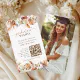Graduation Website QR Code 2025 Grad Photo Enclosure Card | Zazzle