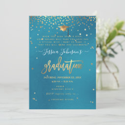 Graduation, Wish Upon the Stars Invitation | Zazzle