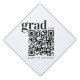 Graduation Year Class Of Graduate QR Code Graduation Cap Topper | Zazzle