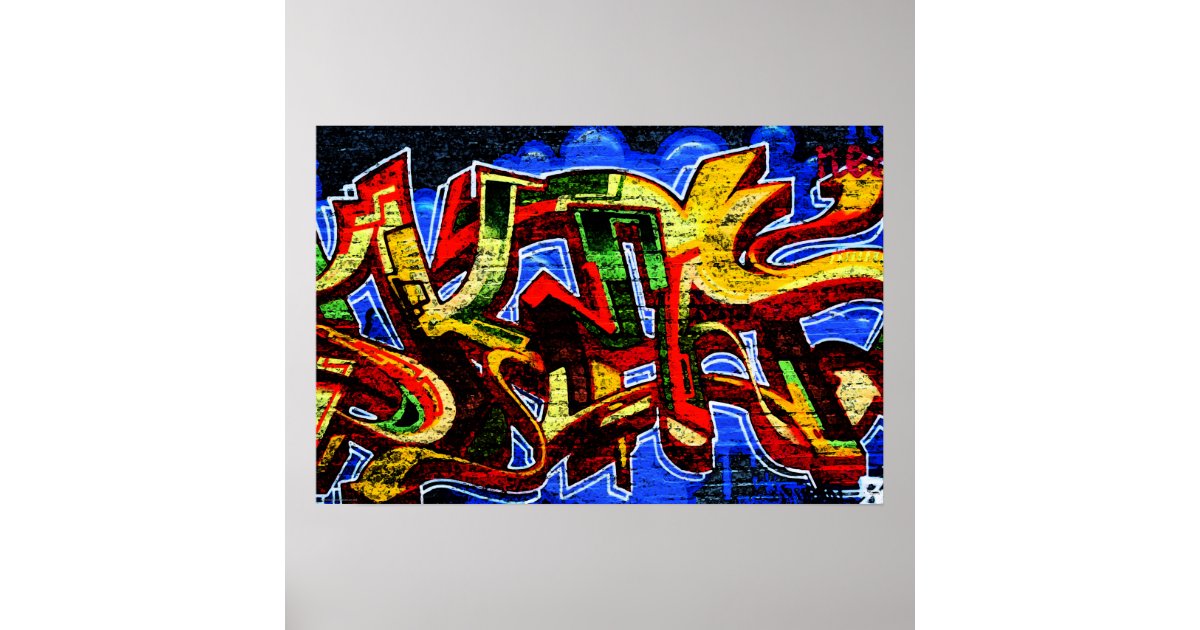 Graffiti 17 wapm poster | Zazzle