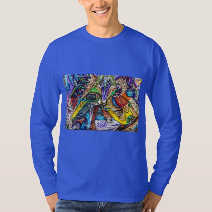 Graffiti abstract art T-Shirt | Zazzle.com