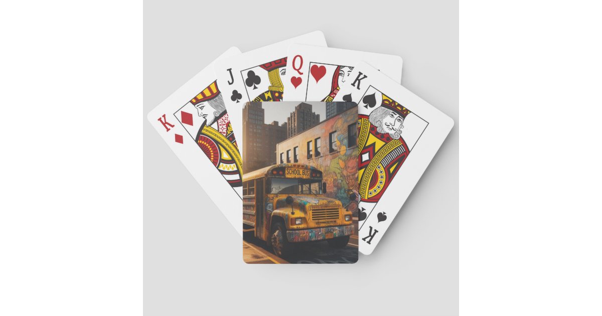 Graffiti Art Playing Cards | Zazzle