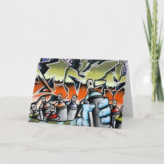 graffiti card | Zazzle.com