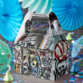 Graffiti Cool Modern Urban Street Art Favor Boxes | Zazzle