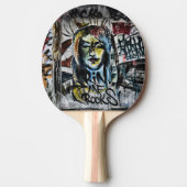Graffiti Cool Modern Urban Street Art Ping Pong Paddle | Zazzle