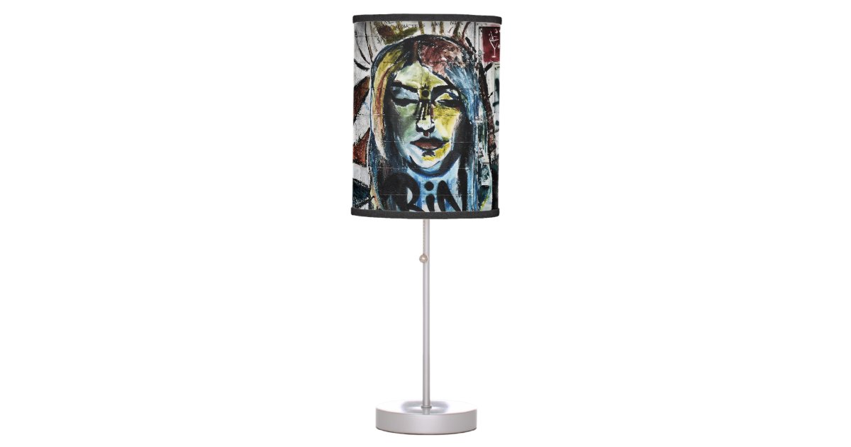 Graffiti Cool Modern Urban Street Art Table Lamp | Zazzle