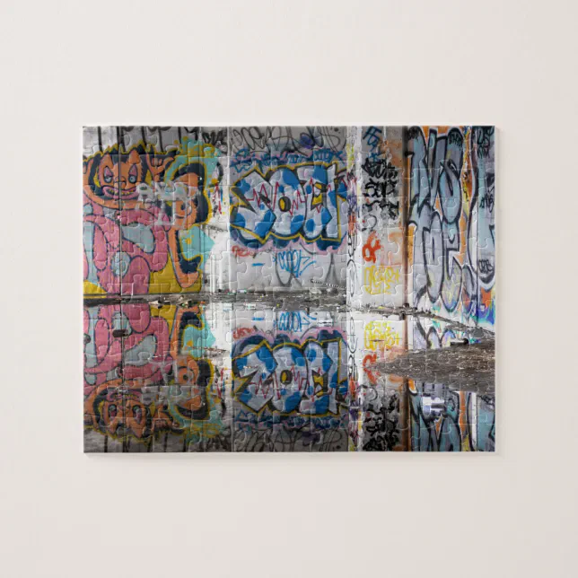 Graffiti Corner Jigsaw Puzzle | Zazzle