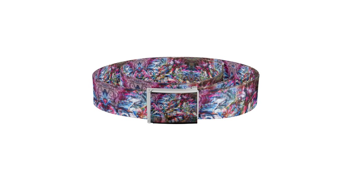 Graffiti design belt | Zazzle
