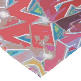 Graffiti Design Table Runner | Zazzle