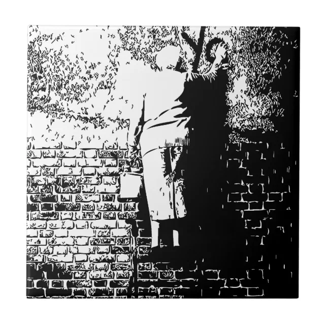 Graffiti Grandma Ceramic Tile | Zazzle
