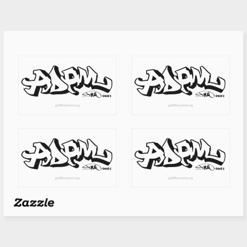 Graffiti My Name Stickers | Zazzle