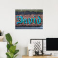 Graffiti Name Tag: David Poster | Zazzle