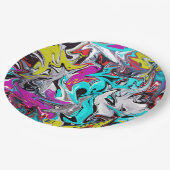 Graffiti Paper Plates | Zazzle
