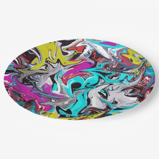 Graffiti Paper Plates | Zazzle