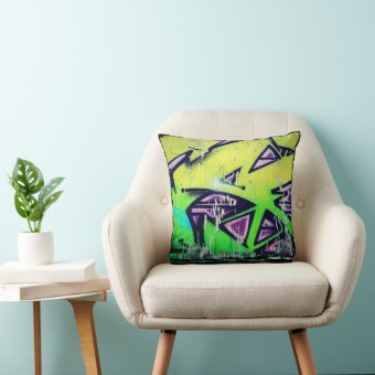 Graffiti Pillows | Zazzle