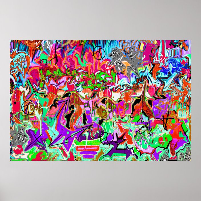 Graffiti Poster | Zazzle.com