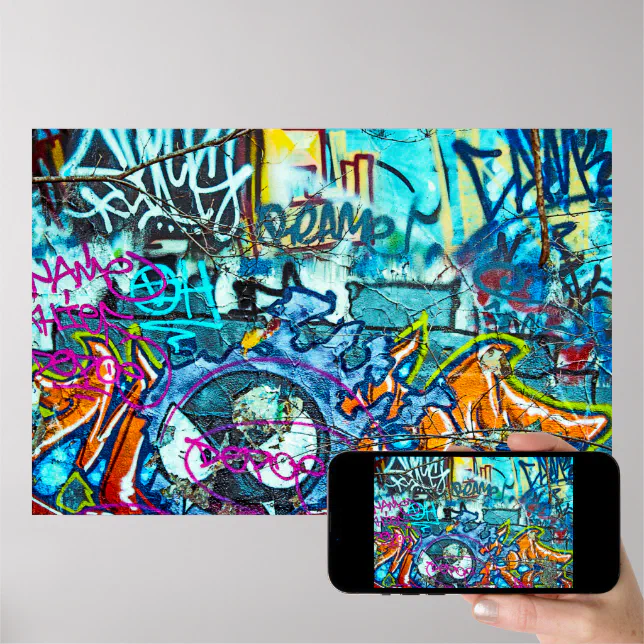 Graffiti Poster | Zazzle
