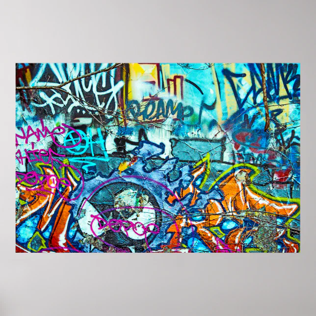 Graffiti Poster | Zazzle