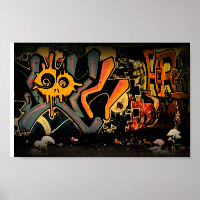 Graffiti Poster #3 | Zazzle