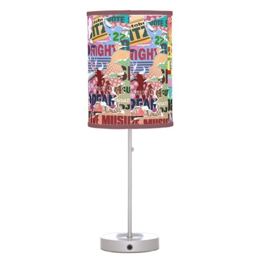 graffiti posters lamp | Zazzle