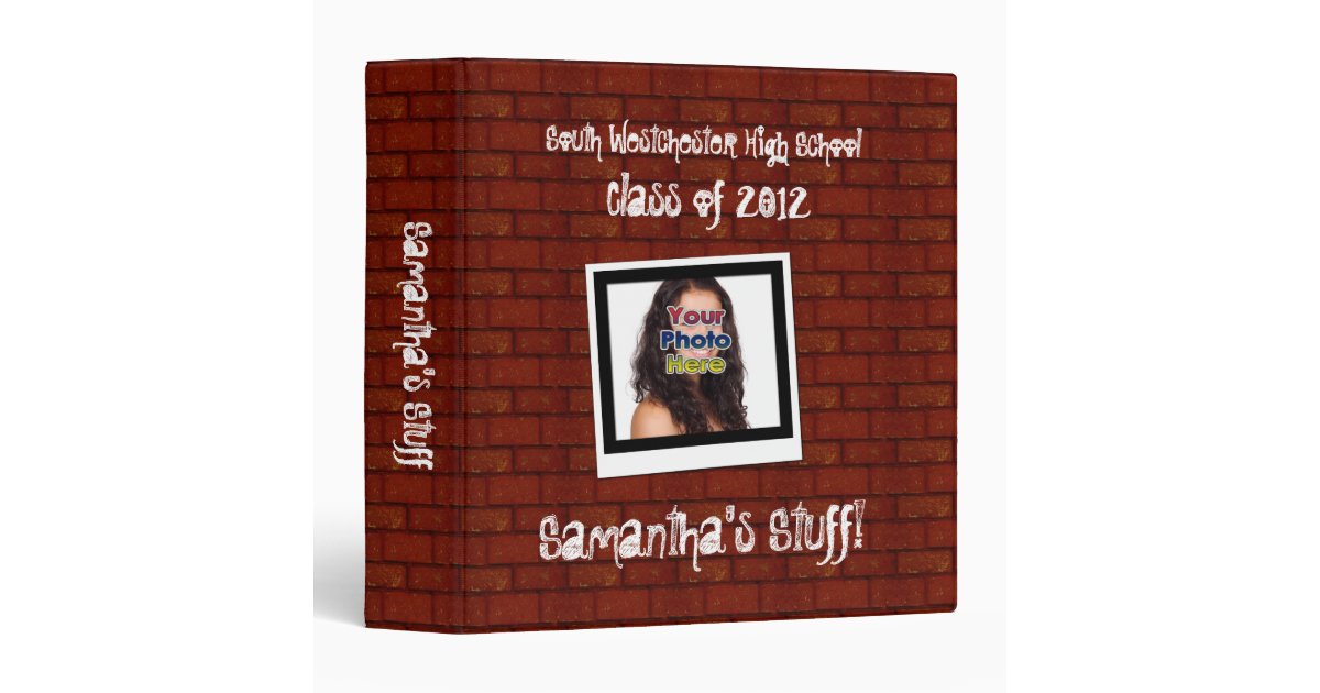 Graffiti Snapshot Photo School Binder | Zazzle