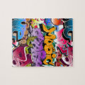 Graffiti Street Art Jigsaw Puzzle | Zazzle