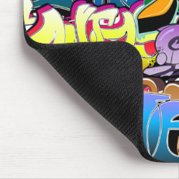 Graffiti Street Art Mouse Pad | Zazzle