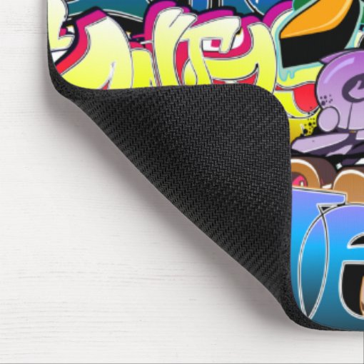 Graffiti Street Art Mouse Pad | Zazzle