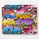 Graffiti Street Art Mouse Pad | Zazzle