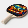 Graffiti Style Table Tennis Artwork Ping Pong Paddle | Zazzle