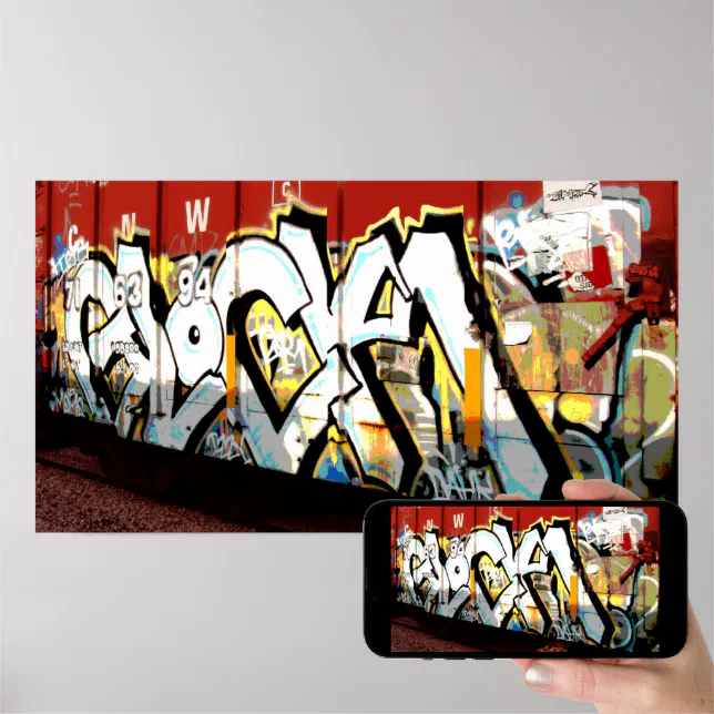 GRAFFITI TAGGING POSTER | Zazzle