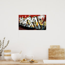 GRAFFITI TAGGING POSTER | Zazzle