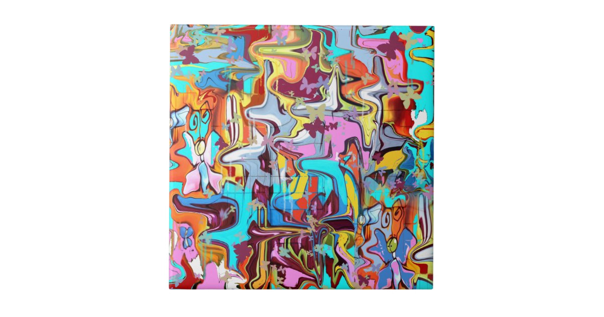 Graffiti Tile | Zazzle