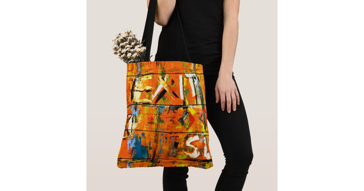 Graffiti tote bag | Zazzle