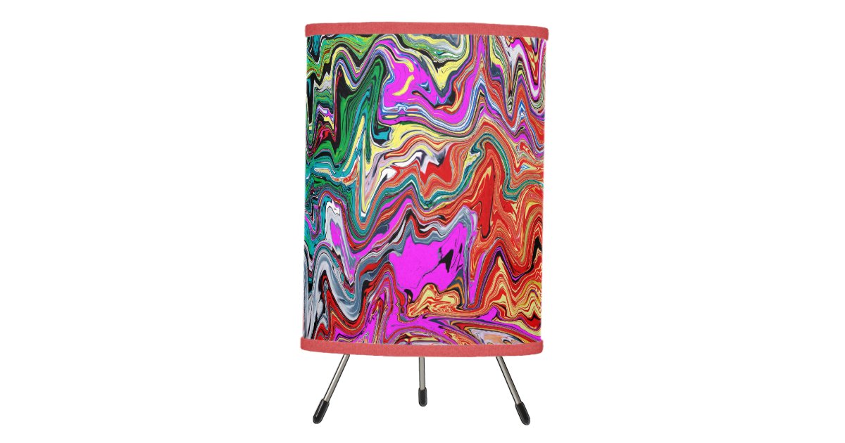 Graffiti Tripod Lamp | Zazzle