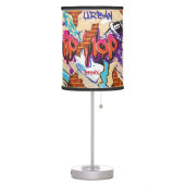 Graffiti Wall Table Lamp | Zazzle