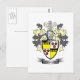 Graham Family Crest Coat of Arms Postcard | Zazzle