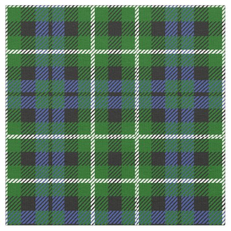 Clan Graham Tartan Fabric | Zazzle