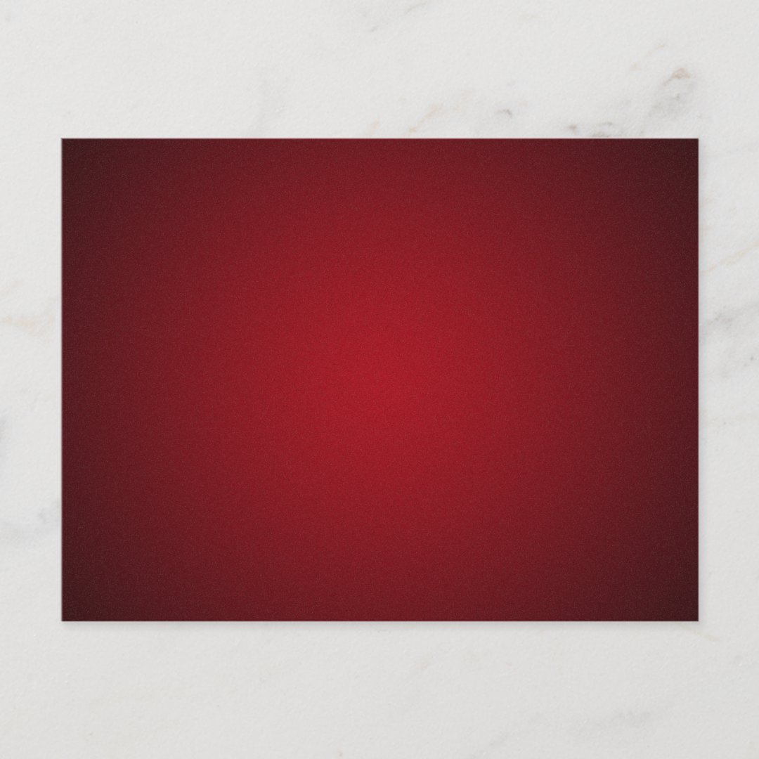 Grainy Red-Black Vignette Postcard | Zazzle