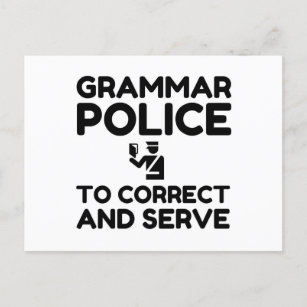 Grammar Police Funny