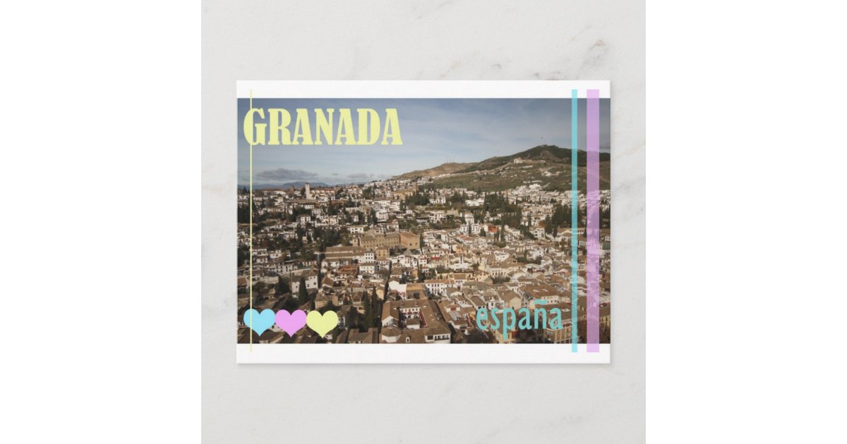 Granada Spain Postcard | Zazzle