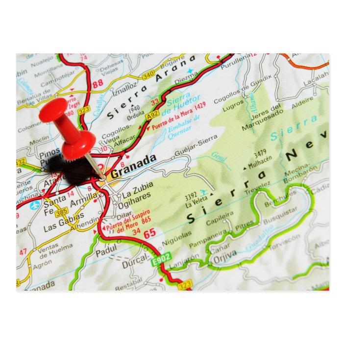 Granada, Spain Postcard | Zazzle.com