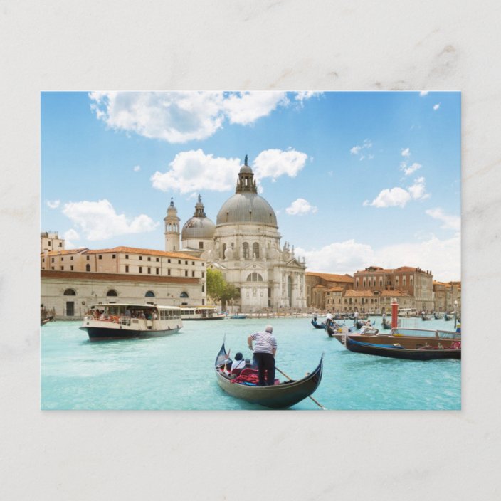Grand Canal, Venice Postcard | Zazzle.com