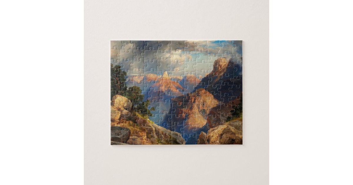 Grand Canyon by Thomas Moran Jigsaw Puzzle | Zazzle