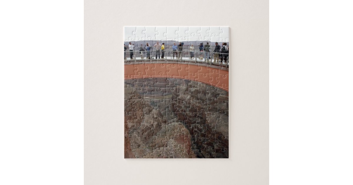 Grand Canyon Glass Skywalk Puzzle and gift box | Zazzle