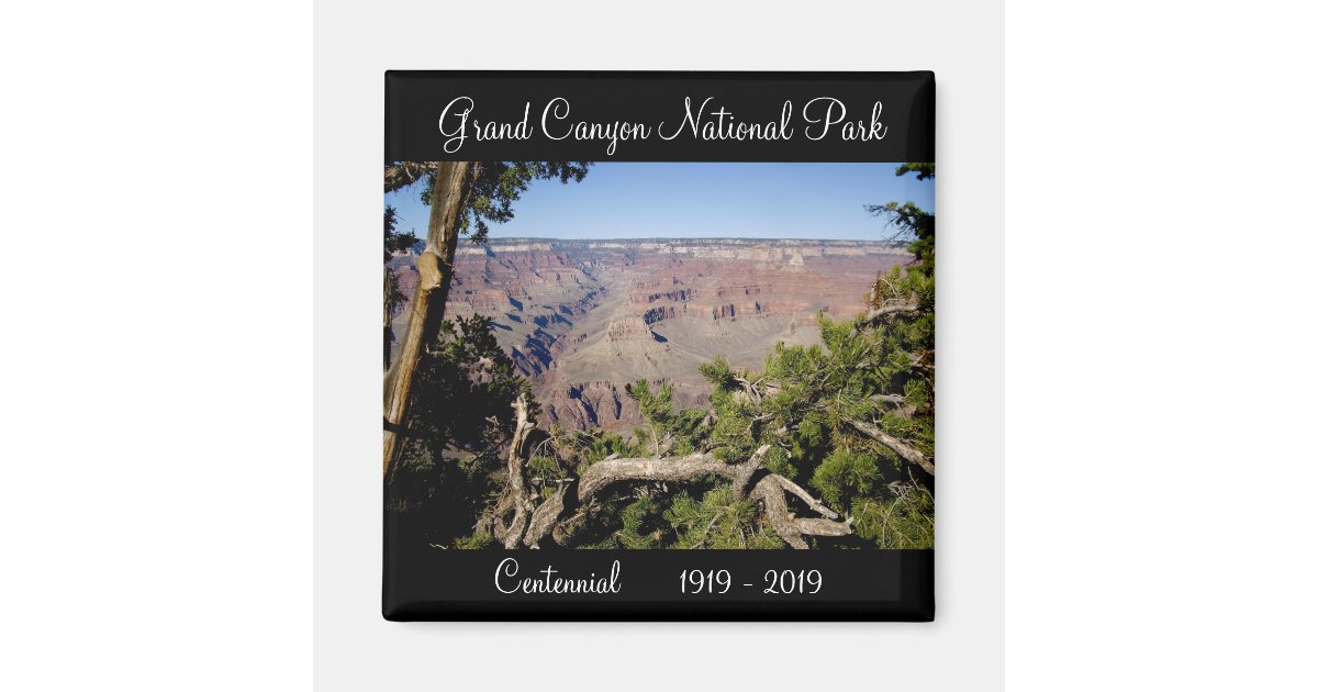 Grand Canyon National Park Centennial 2019 Magnet | Zazzle