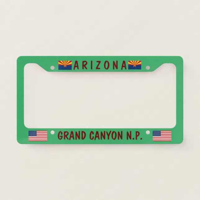 Grand Canyon National Park License Plate Frame | Zazzle