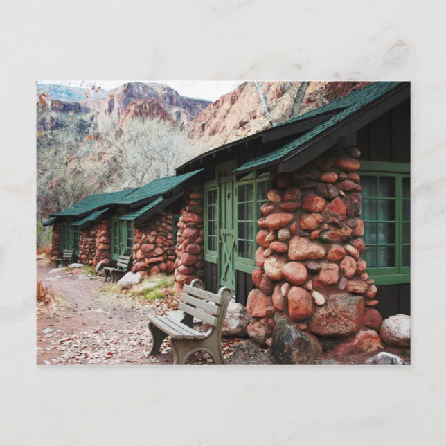 Grand Canyon National Park - Phantom Ranch Postcard | Zazzle